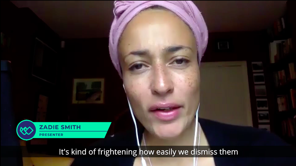 SWF 2020: Zadie Smith’s Intimations – Selina Xu
